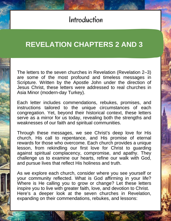 Timeless Lessons from the Seven Churches of Revelation – She Opens Her ...